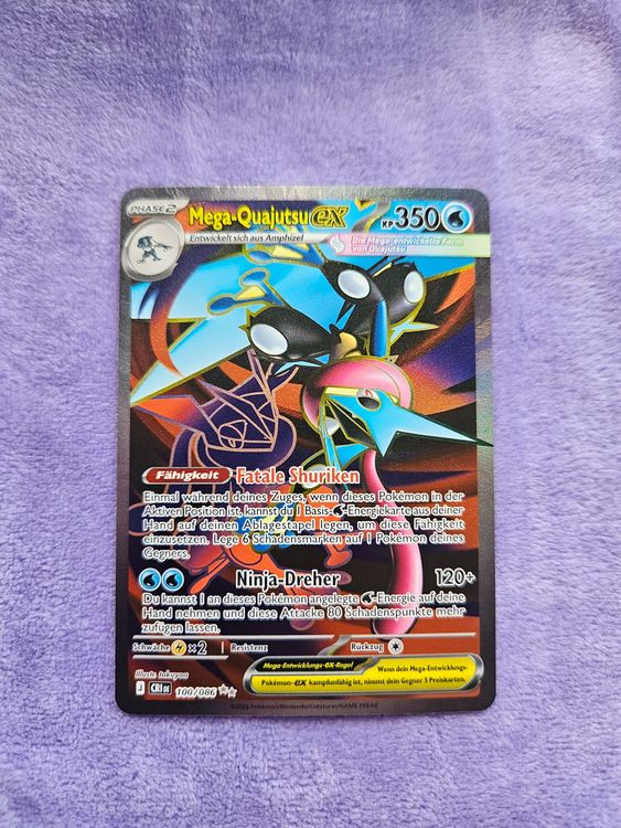 CRI (DE) 100/086 Mega-Quajutsu ex DE (Neu (gemäss Beschreibung)) in ...