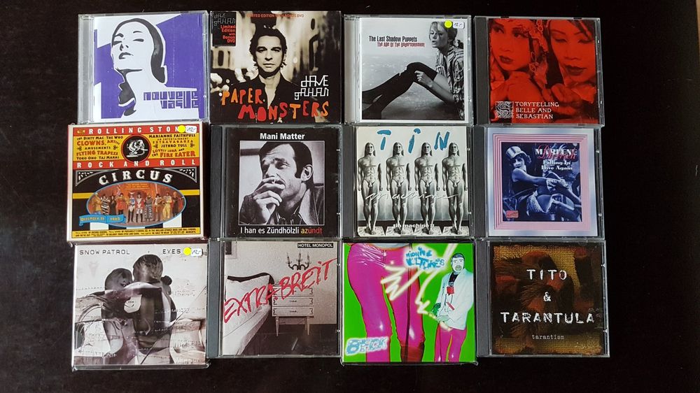 24 CDs Rock Pop Wave Alternative für weniger als 1.- pro CD | Kaufen auf Ricardo