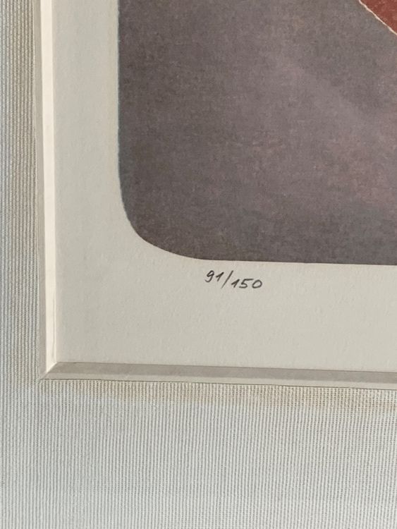 Hans Erni (1909-2015) Litho mit Zeichnung Handsigniert (Gebraucht) in Root für CHF 205 – mit ...