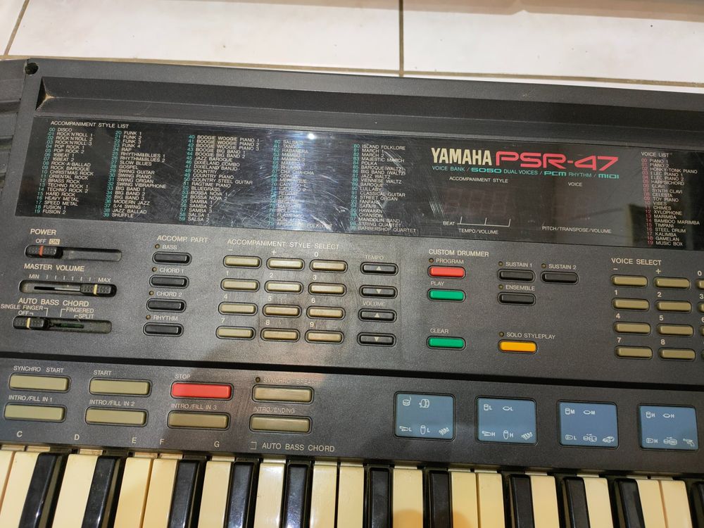 Keyboard Yamaha PSR-47 | Kaufen auf Ricardo