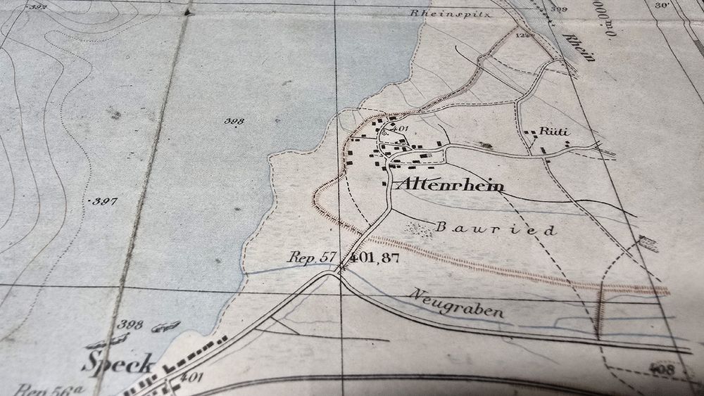 Alte topografische Karte der Schweiz, Rorschach 1:25000 (Gebraucht) in ...