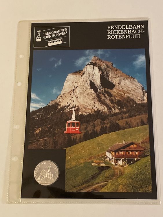 Bergbahnen der Schweiz Rickenbach/Rotenfluhbahn | Kaufen auf Ricardo