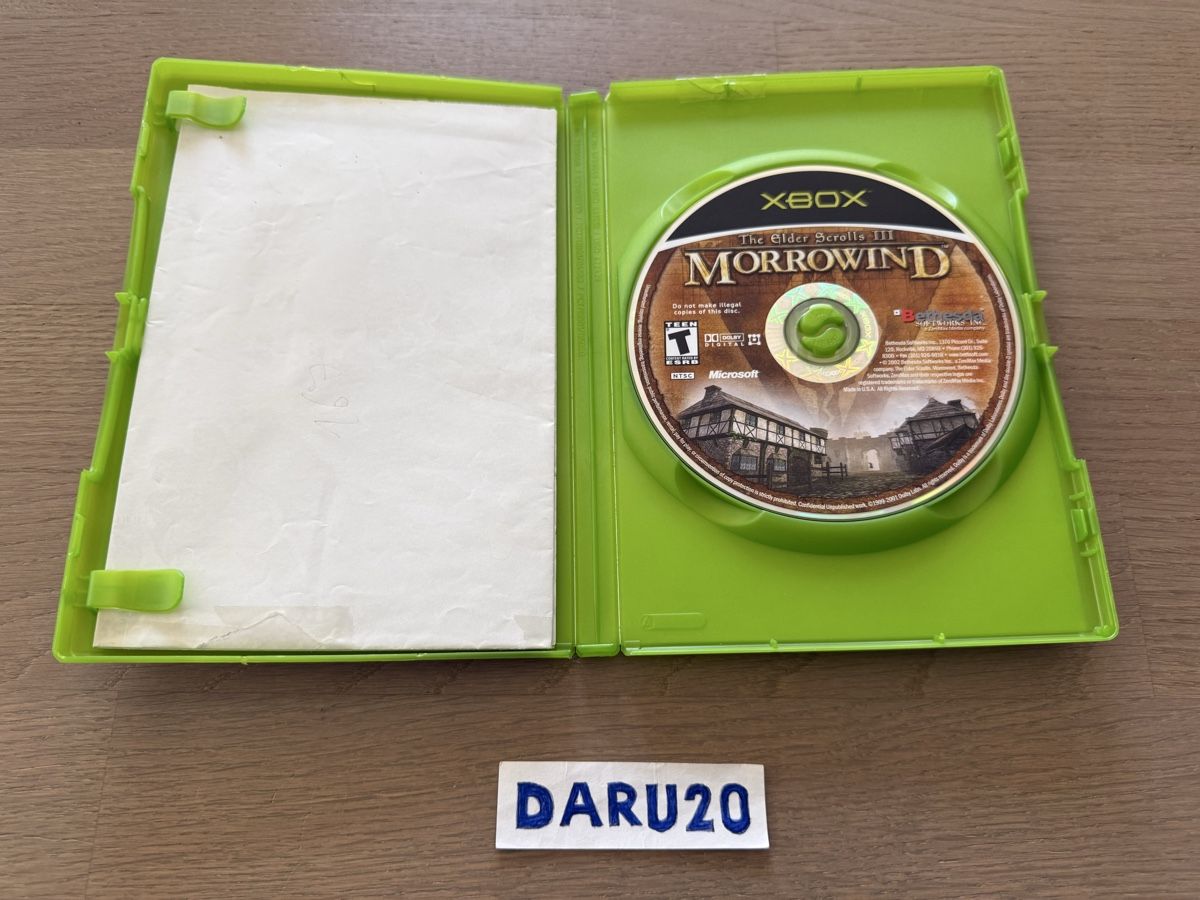The Elder Scrolls III: Morrowind GotY Edition - Xbox (Gebraucht) in ...