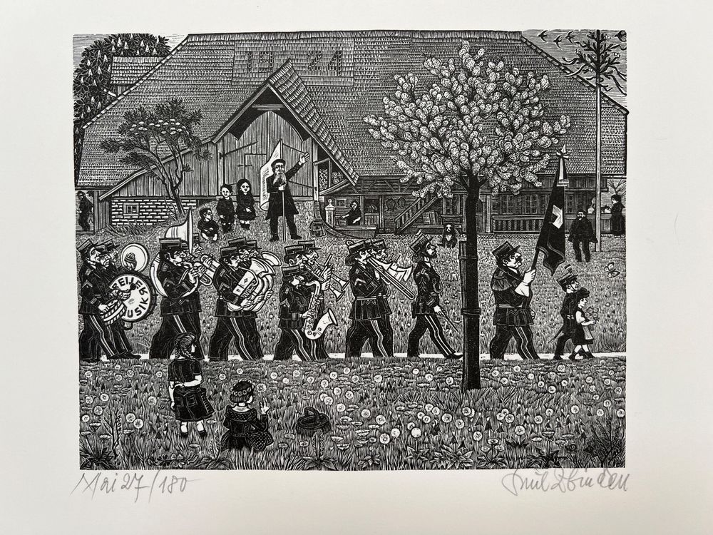 Emil Zbinden, handsigniert, nummeriert (Gebraucht) in Rain für CHF 89 – nur Abholung auf Ricardo ...