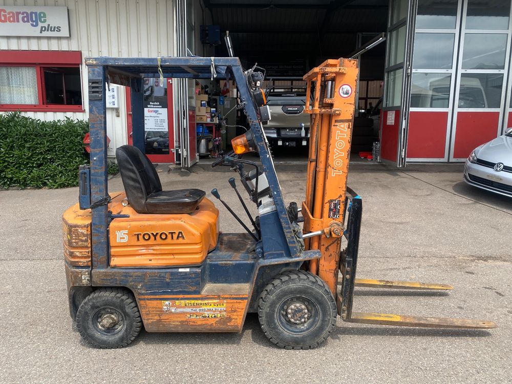 Stapler Toyota Benzin (Gebraucht) in Wauwil für CHF 3790 – nur Abholung auf Ricardo kaufen