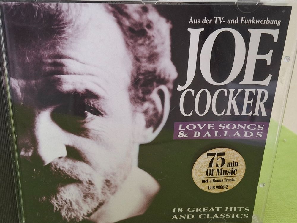 CD Joe Cocker - Love Songs & Ballads (Gebraucht) in Aarberg für CHF 4 ...