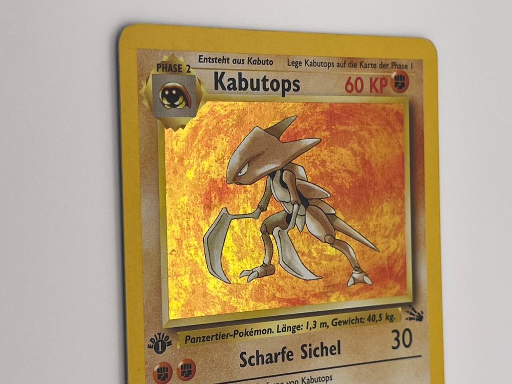 Kabutops 9/62 Holo Pokémon Fossil 1.Edition | Kaufen auf Ricardo