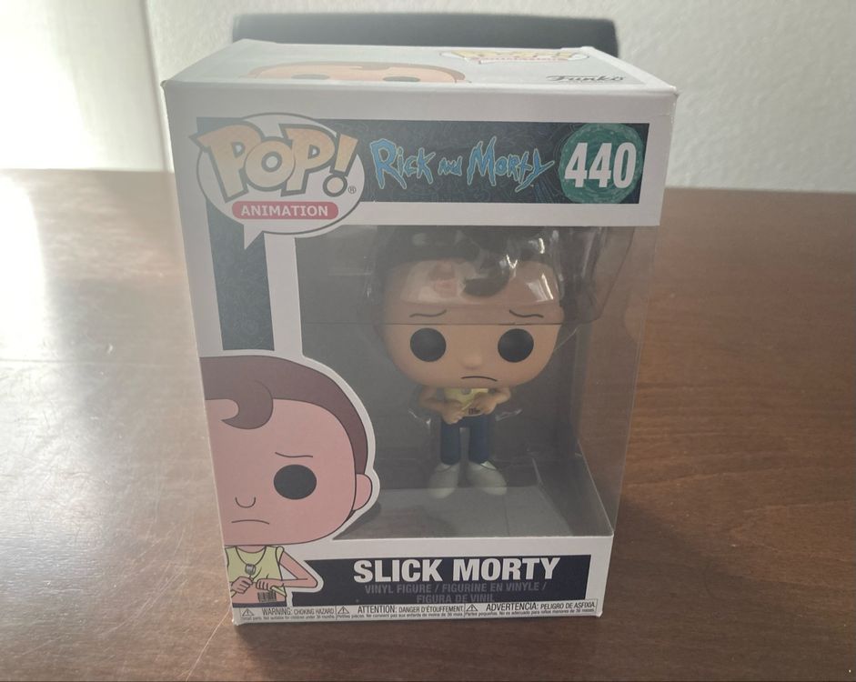 Funko Pop Rick and Morty #440 Figur Slick Morty Animé Comics (Neu ...