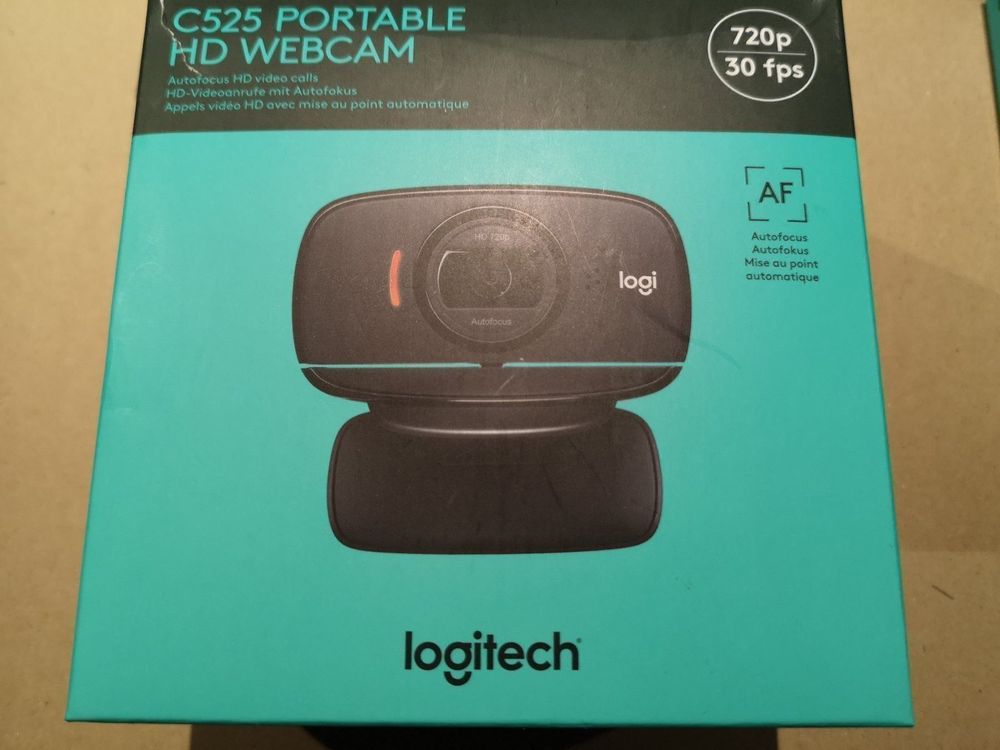 Logitech C525 HD Webcam Demo Cam (Neu (gemäss Beschreibung)) in für CHF ...
