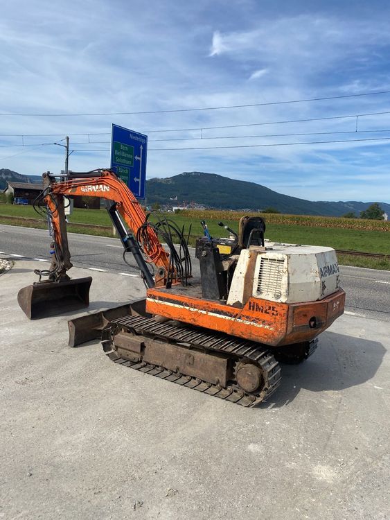 Airman HM25 Bagger Raupenbagger 2.7T (Gebraucht) in Niederbipp für CHF ...