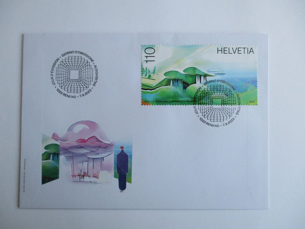 FDC Block Metascape Ausschnitt auf Brief C6 Klein (Gebraucht) in ...