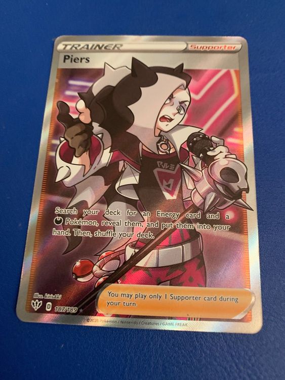 Pokemon Darkness Ablaze Piers Trainer EN (Neu (gemäss Beschreibung)) in ...