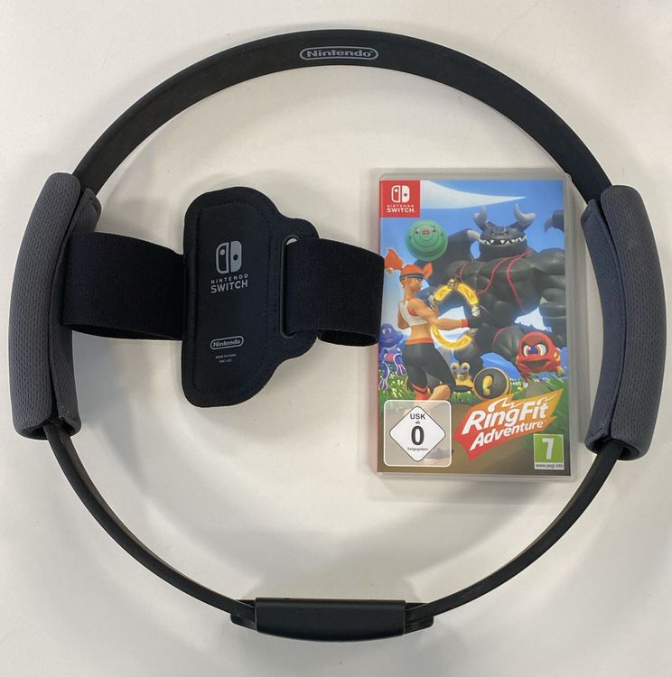 Nintendo Switch Ring Fit Adventure+ Ring + Beingurt Switch (Gebraucht ...