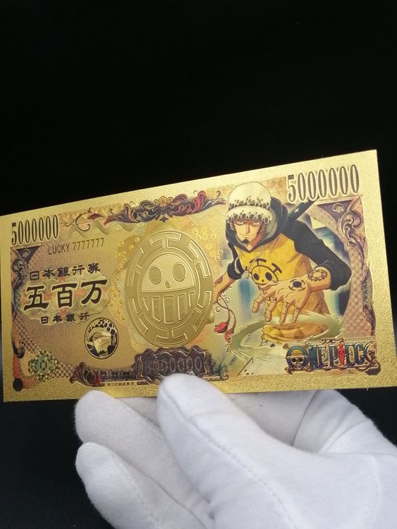 ♦One Piece♣ Anime Gold Banknote (Neu und originalverpackt) in Dübendorf ...