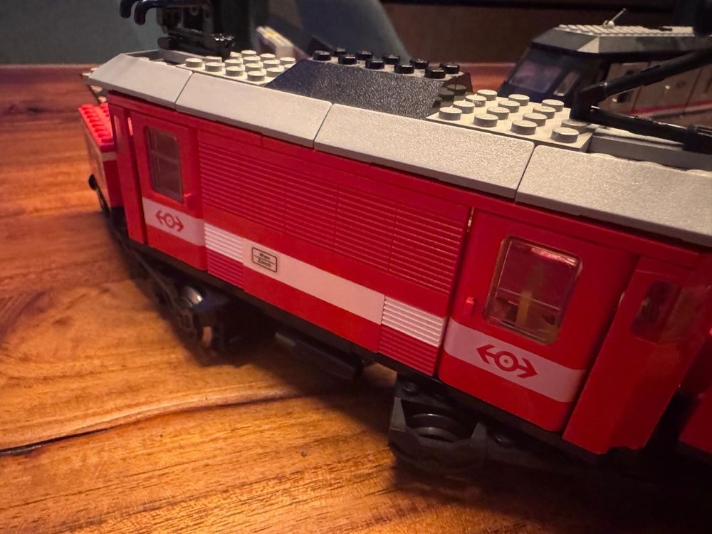 LEGO 4551 Eisenbahn Zug rot Vintage Rarität für Sammler! (Gebraucht) in ...