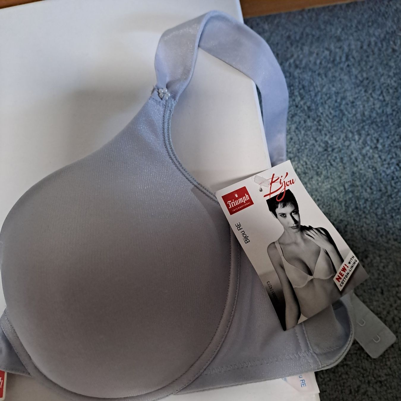 Triumph BH, Gr. 80B, hellgrau, neu mit Etikett, Bijou RE! (Gebraucht ...