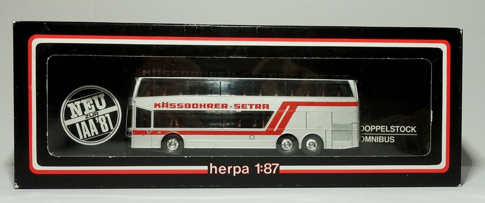 Kässbohrer Setra IAA S 228 DT Herpa 1:87 Sondermodell | Kaufen auf Ricardo
