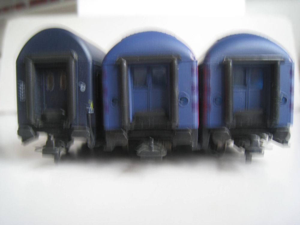 Roco 3 Schlafwagen, 1 x DB CIWL, 2 x SBB-WLABm,44839 + 44358 (Gebraucht ...