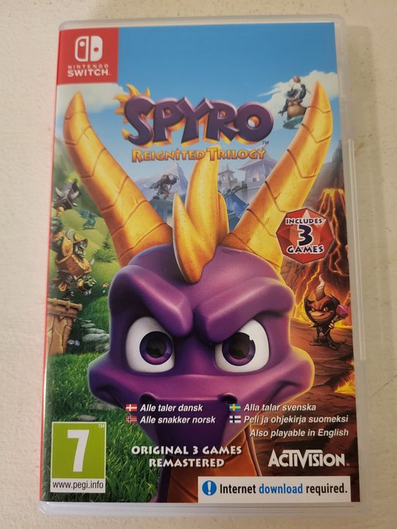 Spyro Rignited Trilogy (Switch, neuwertig) | Kaufen auf Ricardo