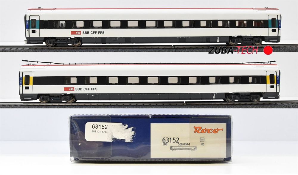 Roco 63125 ICN Ergänzungs-Set 2-tlg SBB (Gebraucht) in St. Gallen für ...