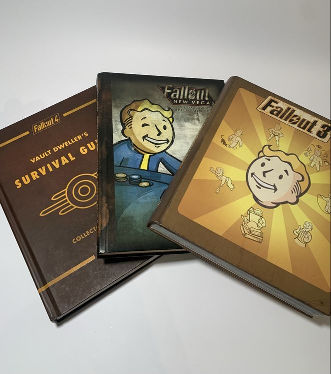 Fallout Collectors Edition Spielguide - 3er set (Gebraucht) in Zürich ...