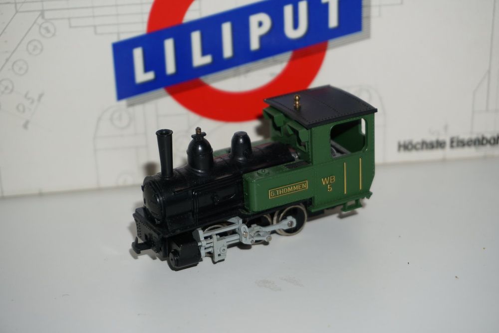 Liliput - WB 5 Waldenburgbahn G.Thommen defekt H0e (Defekt) in Matten b ...