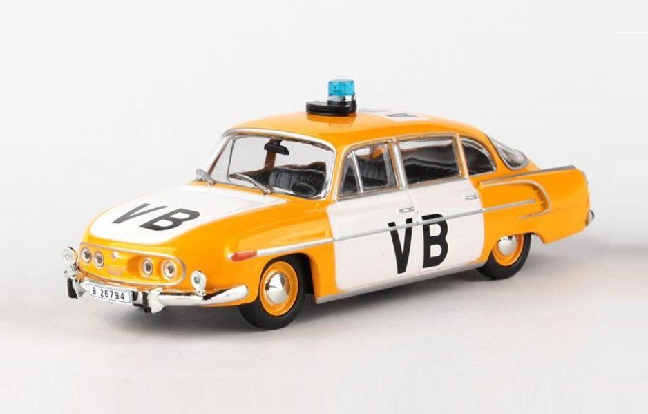 Tatra 603 "Czech Communist Police" 1969 (Abrex 1:43) (Neu und ...
