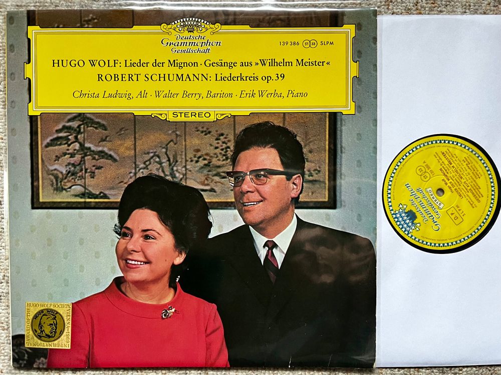 Hugo Wolf Schumann Lieder Der Mignon / Gesänge LP 🛀 TOP (Gebraucht) in ...
