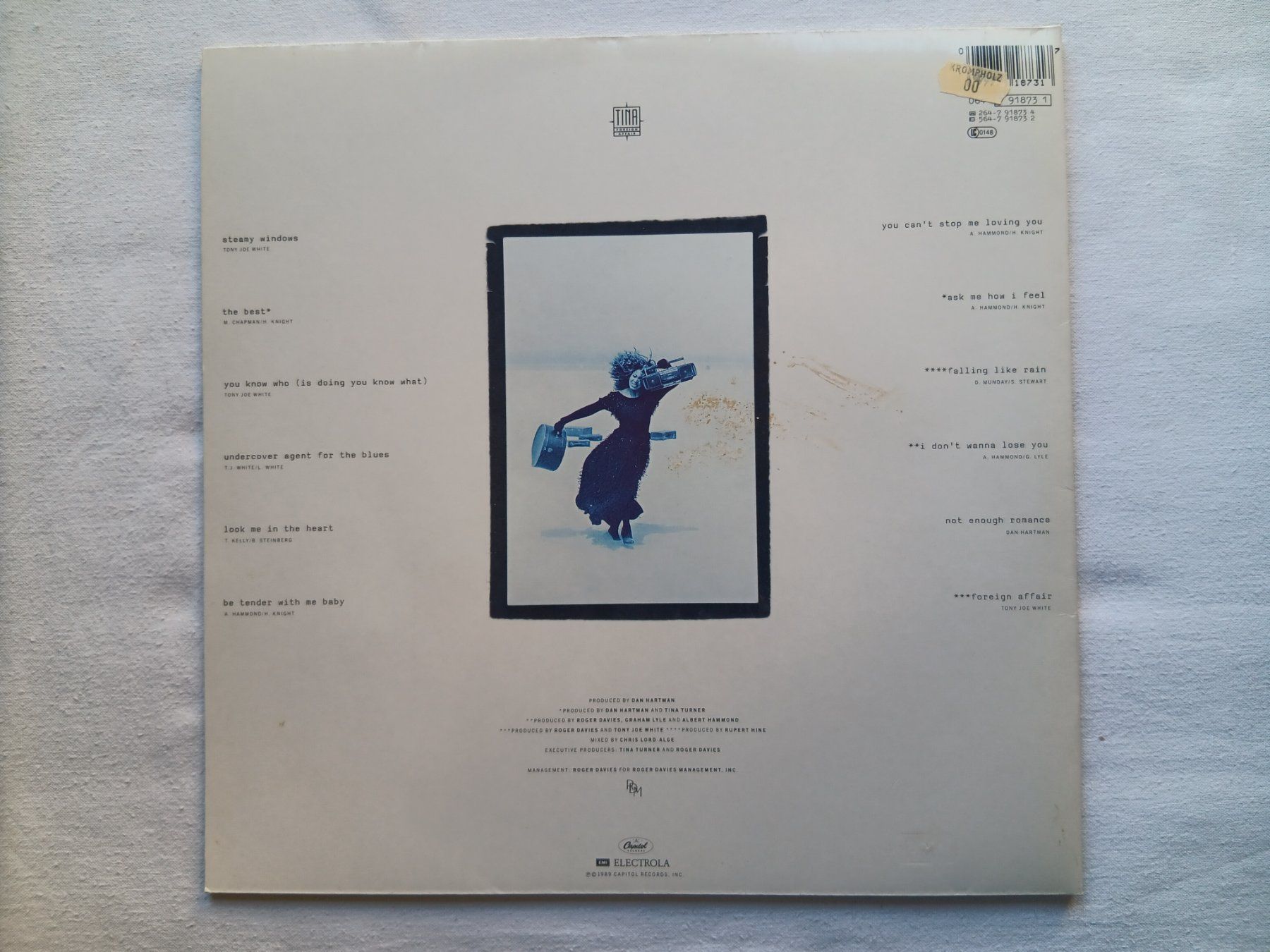 LP Foreign Affair, Tina Turner, Capital Records, 1989 (Gebraucht) in ...