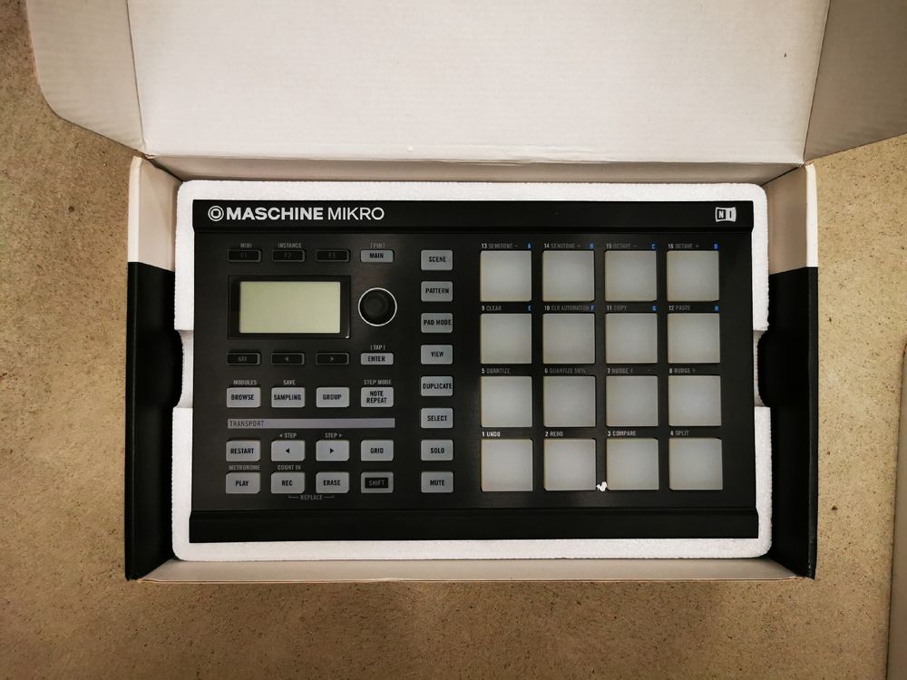 Native Instruments Maschine Mikro MK1 Black (MPC) | Kaufen auf Ricardo