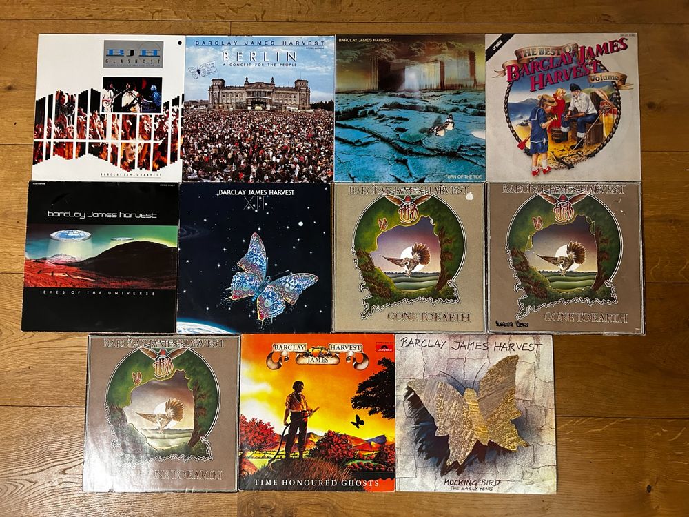 LP Vinyl Sammlung Barclay James Harvest 11 LPs Pressungen (Gebraucht ...