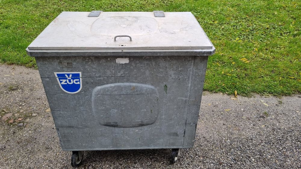Container Nr 2 Abfallcontainer verzinkt V-Zug 800 Liter (Gebraucht) in ...
