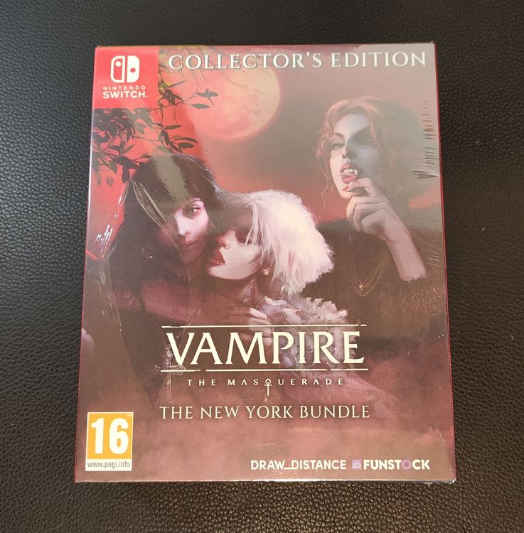 Vampire The Masquerade Collector Nintendo Switch - NEUF (Neu und ...