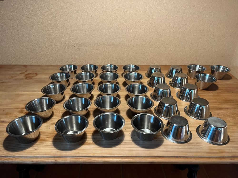33 Timbale / Dariole Förmchen TOP PREIS (Gebraucht) in Dittingen für ...