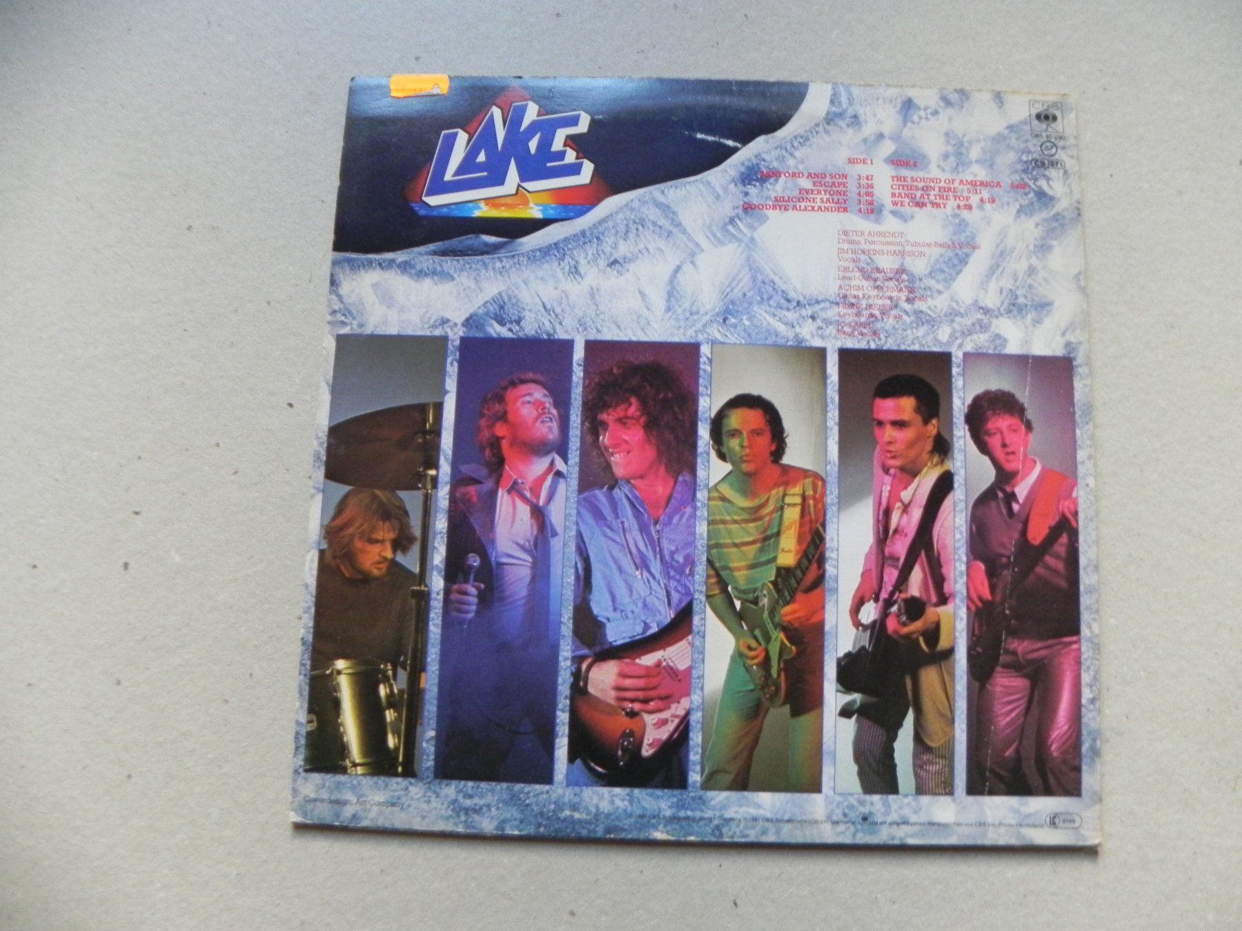 LP deutsch - brit. Rock Band Lake 1981 Hot Day (Gebraucht) in Siebnen ...