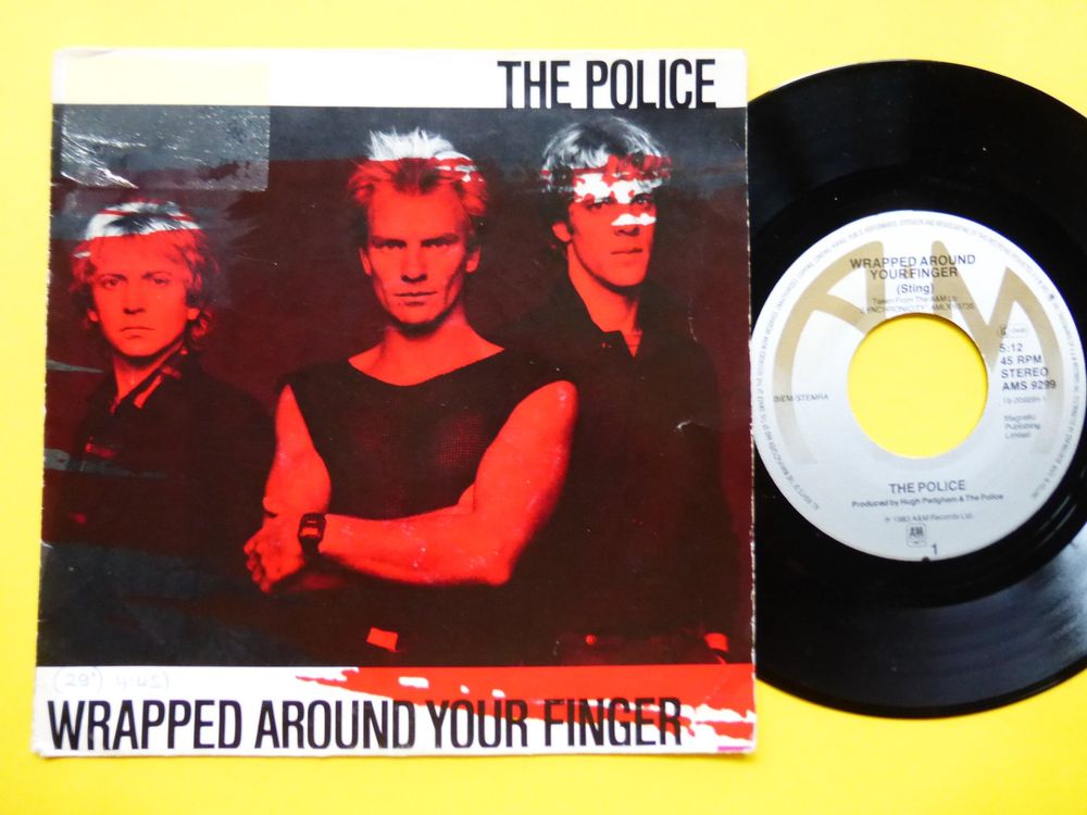 THE POLICE 7" WRAPPED AROUND YOUR FINGER (Gebraucht) in Zürich für CHF ...