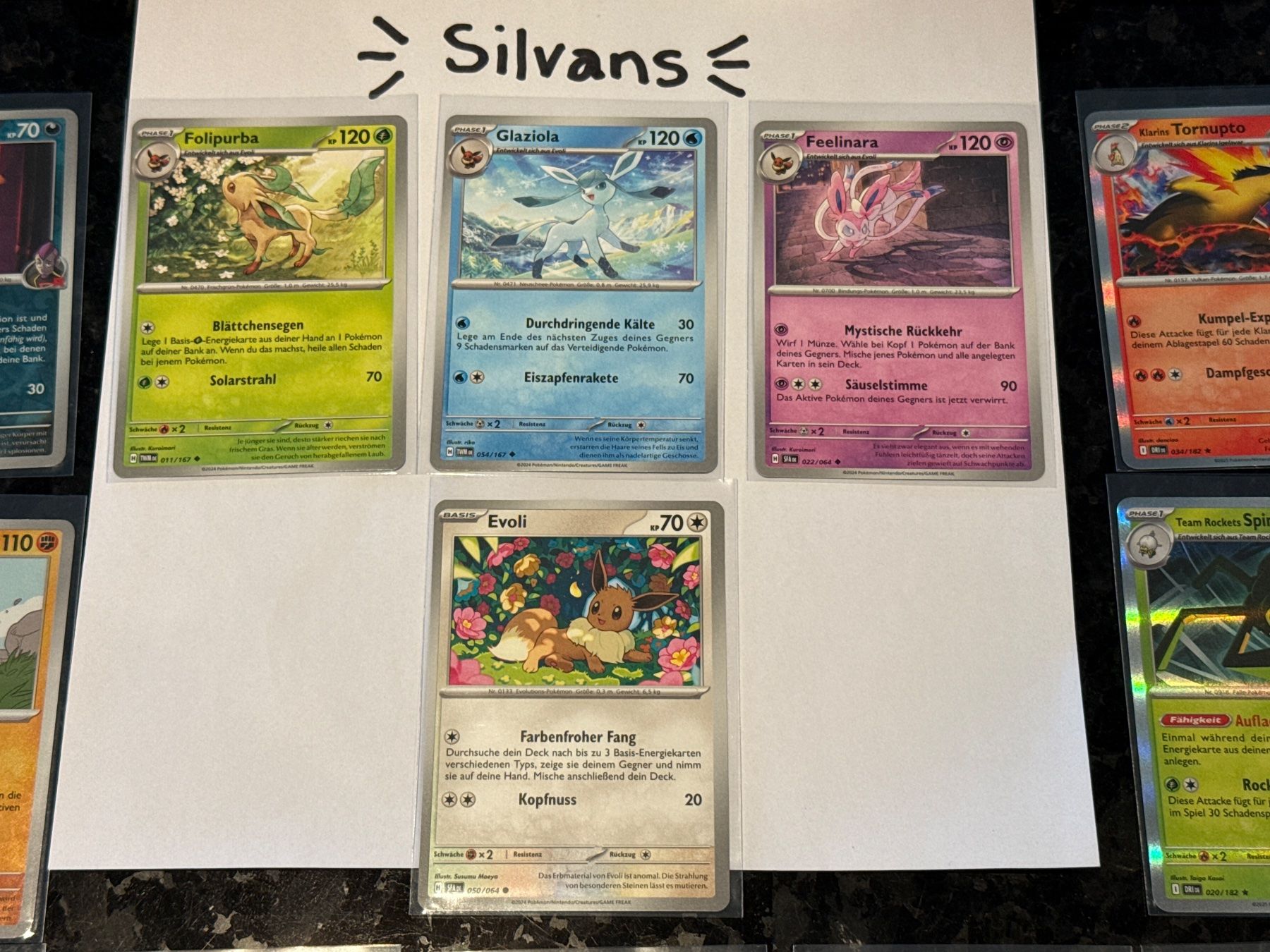 Pokemon 384 Karte XXL Set Deutsche Sammlung glänzende Karten (Neu ...