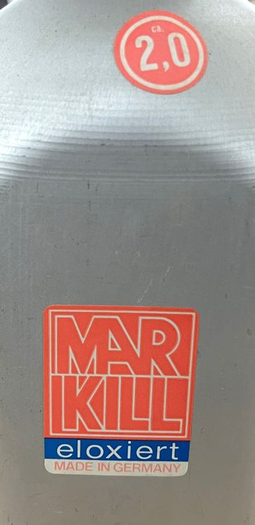 Alte Markill Trinkflasche - ca. 2.0 - Eloxiert | Kaufen auf Ricardo