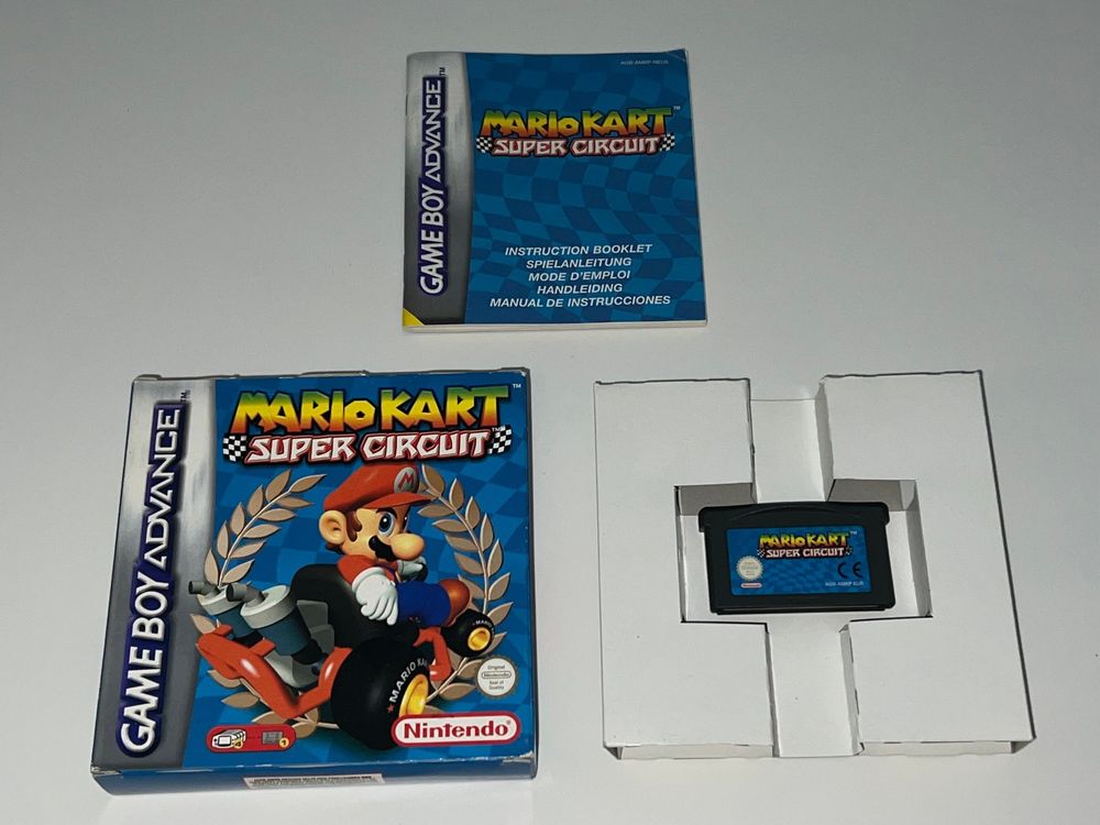 Game Boy Advance (GBA) - Mario Kart: Super Circuit (OVP) (Gebraucht) in ...