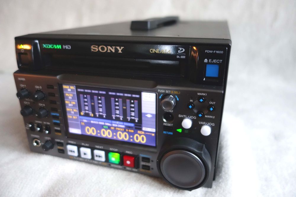 Sony PDW F1600 XDcam HD422 *very low hrs* Pro Disc Recorder (Gebraucht ...