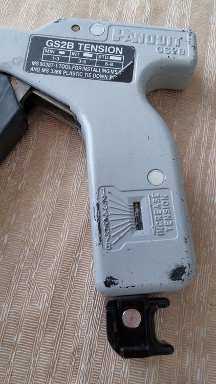 Kabelbinderzange PANDUIT GS2B TENSION, Made in USA (Gebraucht) in für ...