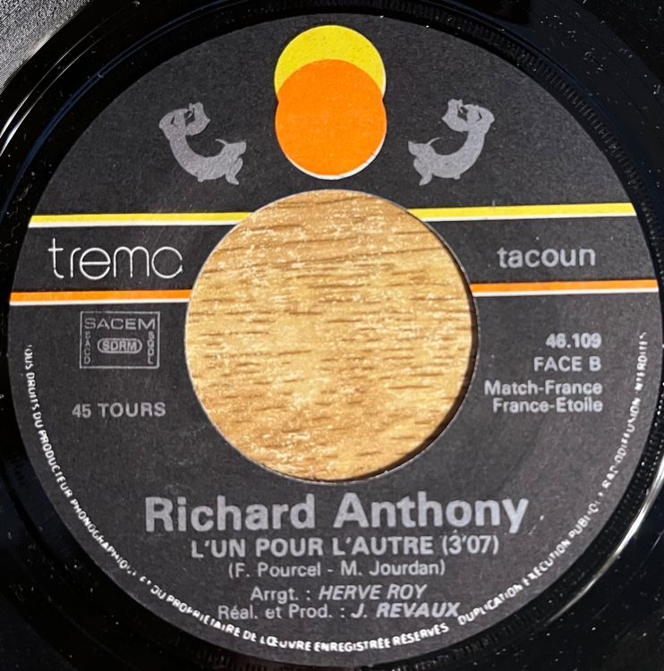 RICHARD ANTHONY - AMOUREUX DE MA FEMME | Kaufen auf Ricardo