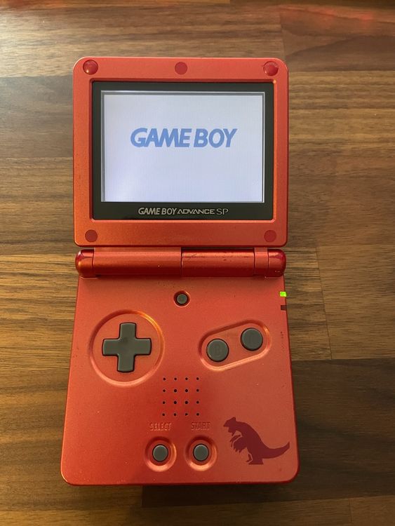Rare ORIGINAL Gameboy Advance SP Groudon Pokemon Edition. (Gebraucht ...
