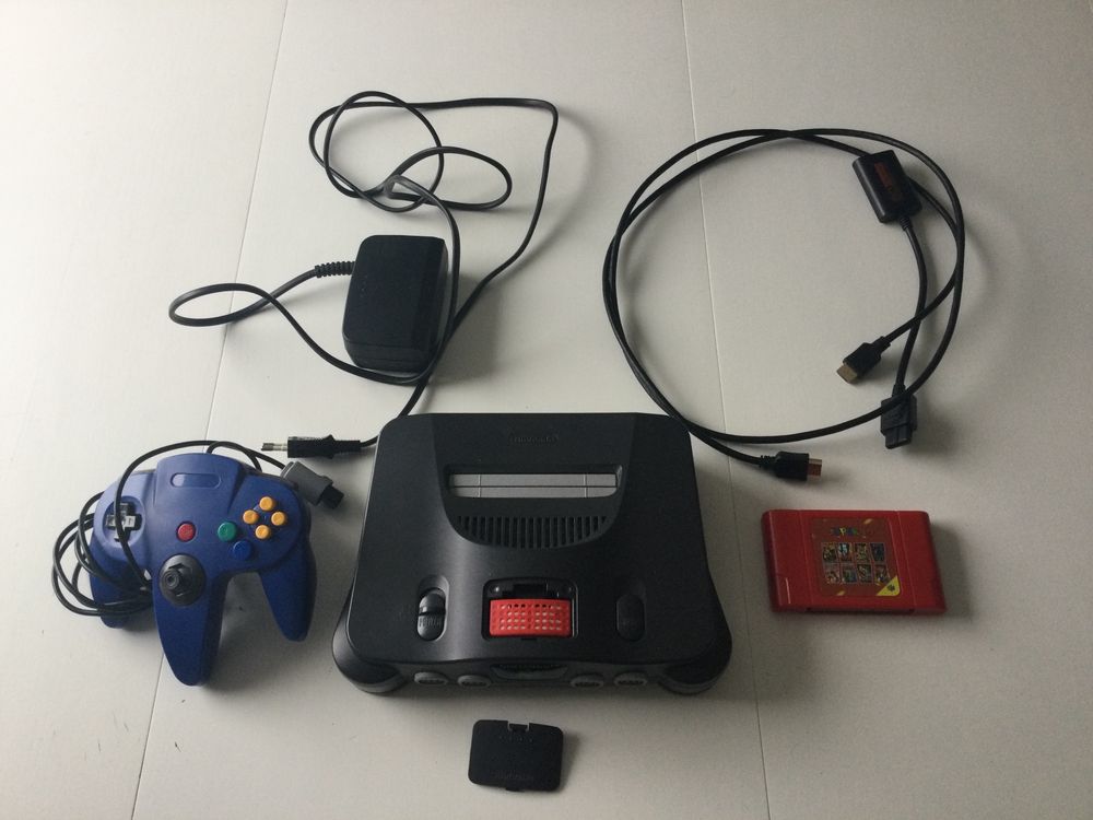 Nintendo 64 inklusive Super 64 Cartridge und Expansion Kit (Gebraucht ...