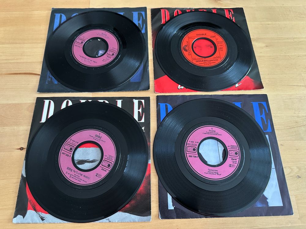 DOUBLE tolle Singles des Kult Duo aus der Schweiz SWISS Top (Gebraucht ...