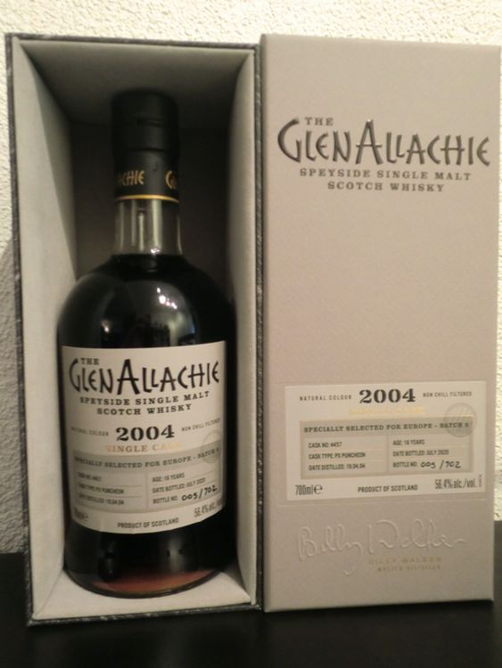 Glenallachie 2004, PX Puncheon, Single Cask, 16 Jahre (Neu und ...