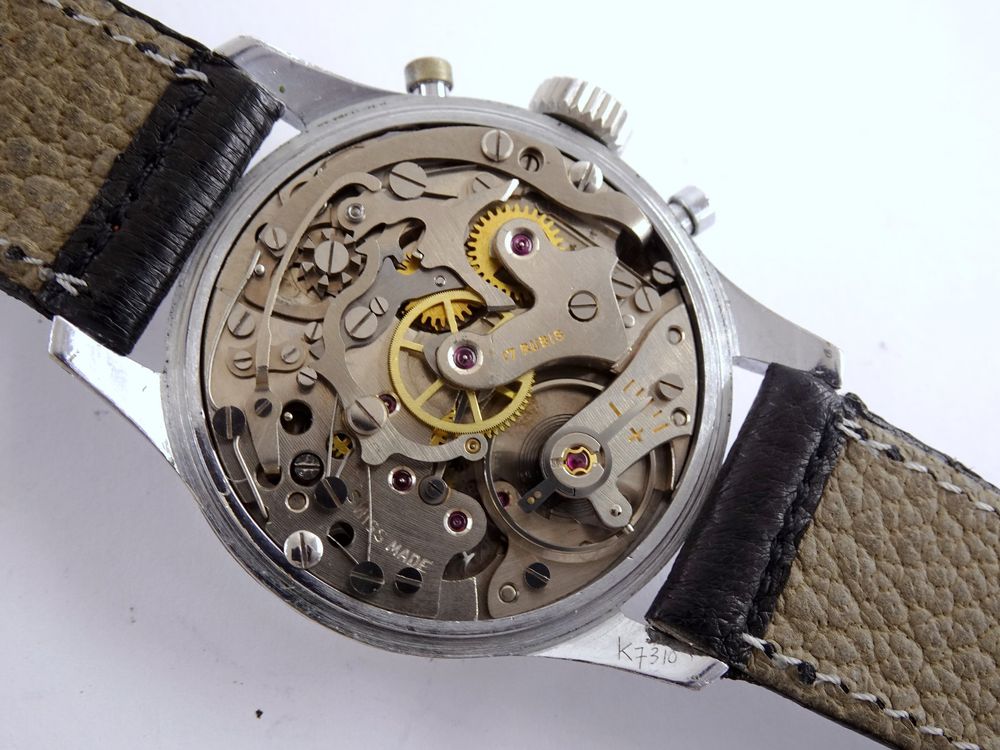 TÜRLER 1950ER VINTAGE CHRONOGRAPH HANDAUFZUG VAL. 92 SAMMLER (Gebraucht ...