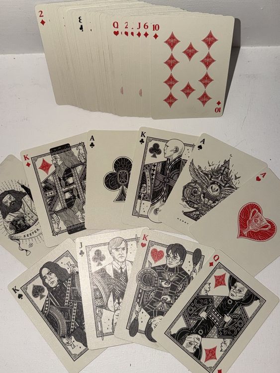 Harry Potter Spielkarten - Hogwarts, neu & original! (55) (Neu (gemäss ...