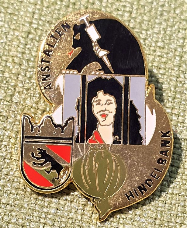 P058 - Pin Strafanstalt Hindelbank Bern Nr. 522 (Gebraucht) in Reinach BL für CHF 2 – mit ...