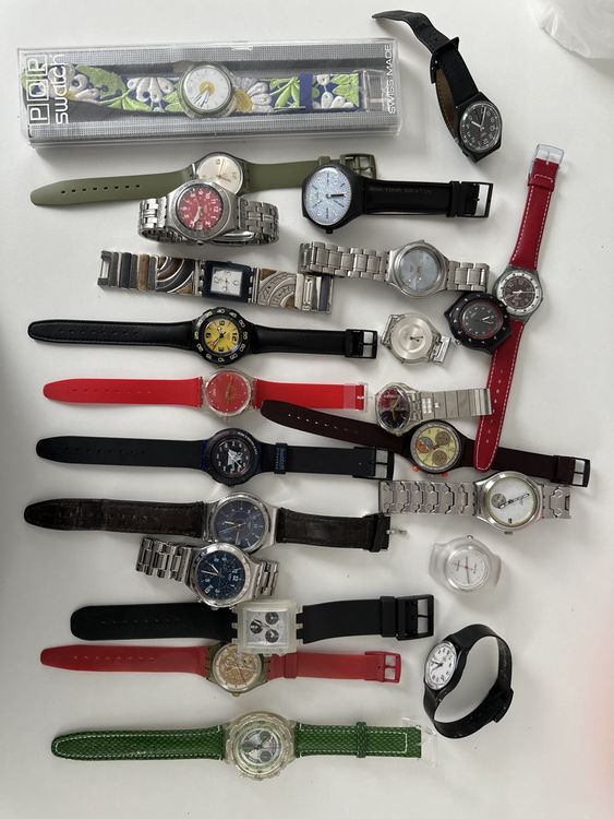 Swatch Lot (Defekt) in für CHF 81 – mit Lieferung auf Ricardo kaufen